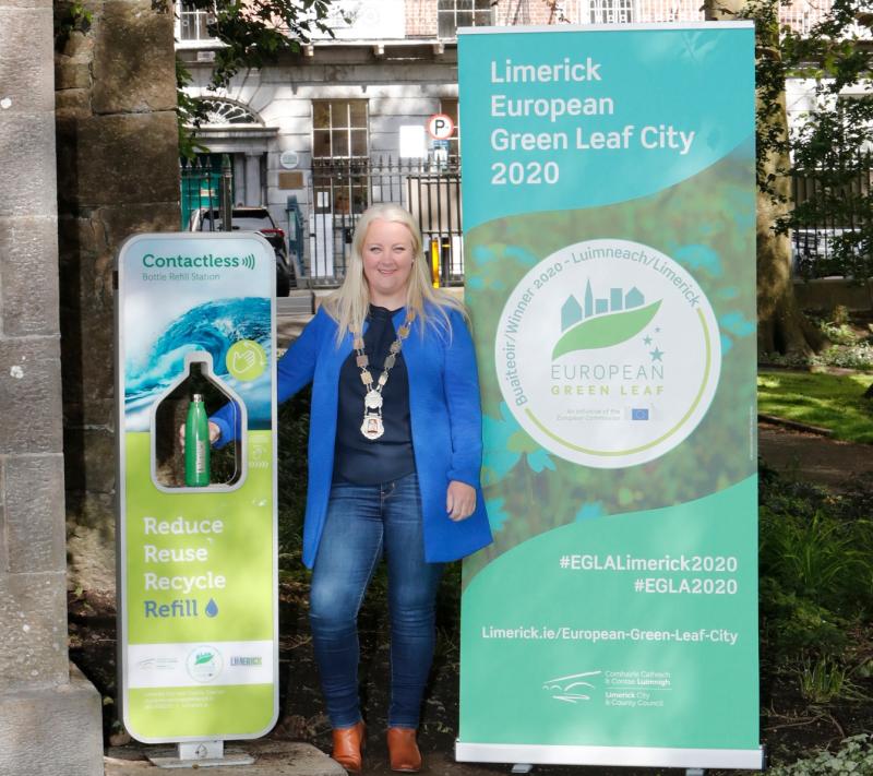 Council goes contactless with new water fountain at Limerick's People's ...