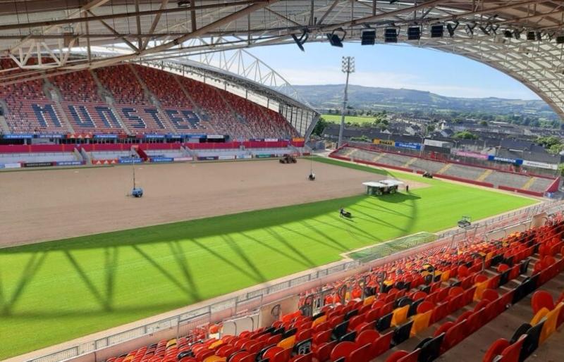 Munster Rugby confirm work is underway on a new hybrid pitch in Thomond ...
