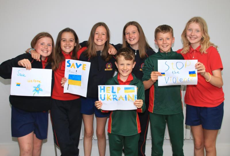 Limerick pupils tie-up unique fundraiser for Ukrainians - Limerick Live