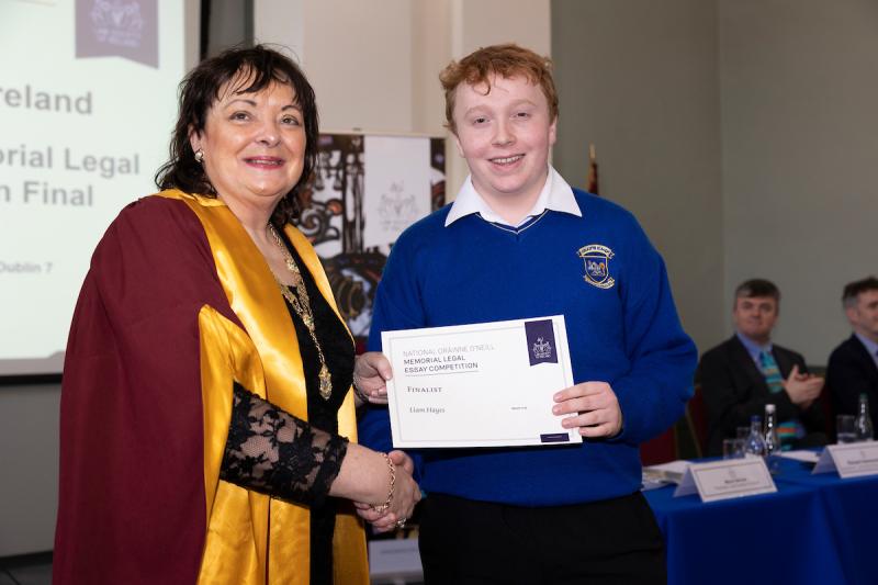 Limerick student states his case for the best law essay - Limerick Live