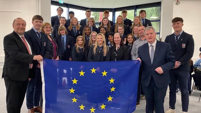 Limerick students perform anthem to celebrate Ireland's 50th year in ...
