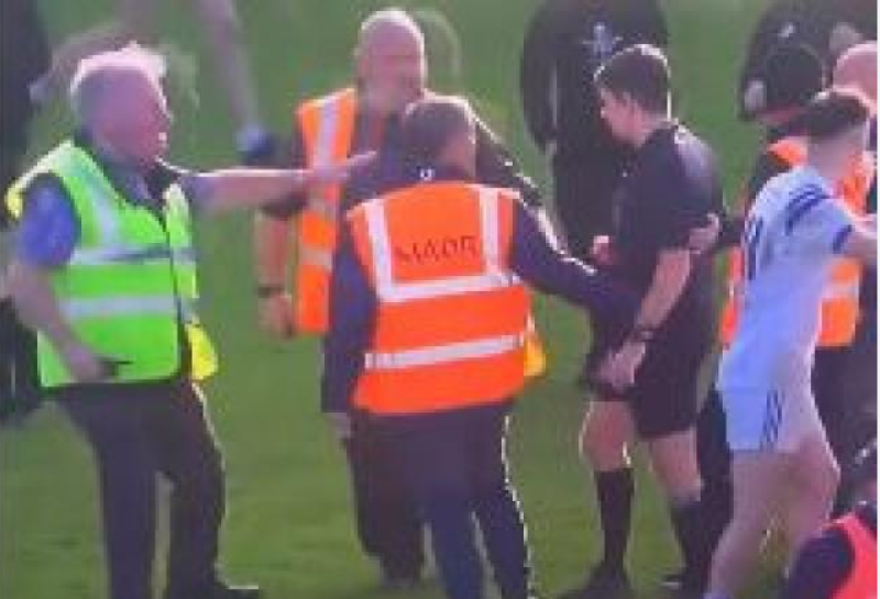 'Disgraceful' - GAA fans react as referee is pushed to ground in ...