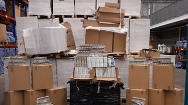 Illegal cigarette factory making hundreds of thousands of fake ...