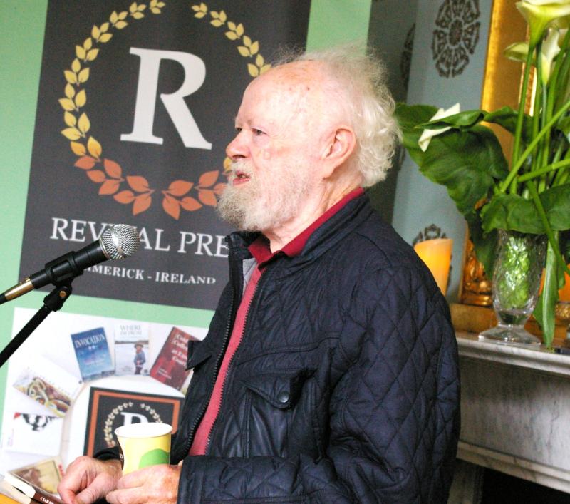 Limerick-based writer Ciaran O'Driscoll launches Booker-nominated ...