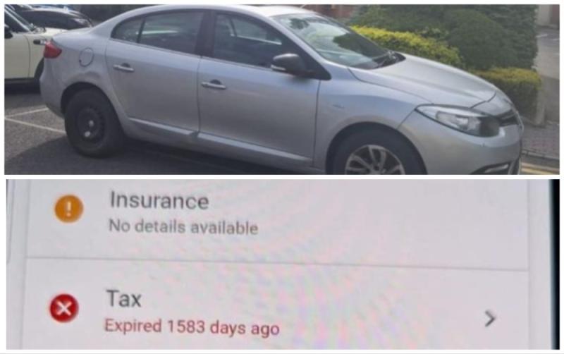 Driver sees car seized after leaving it uninsured and untaxed for over ...