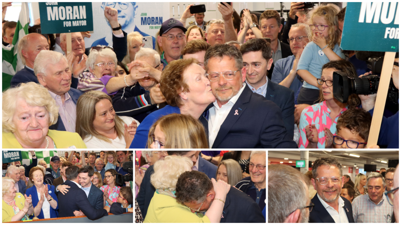 IN PICTURES: Celebrations following historic election of John Moran as ...