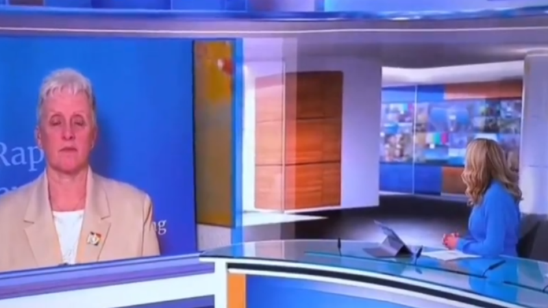 'Quite scary' - Huge concern as woman collapses mid-interview live on ...