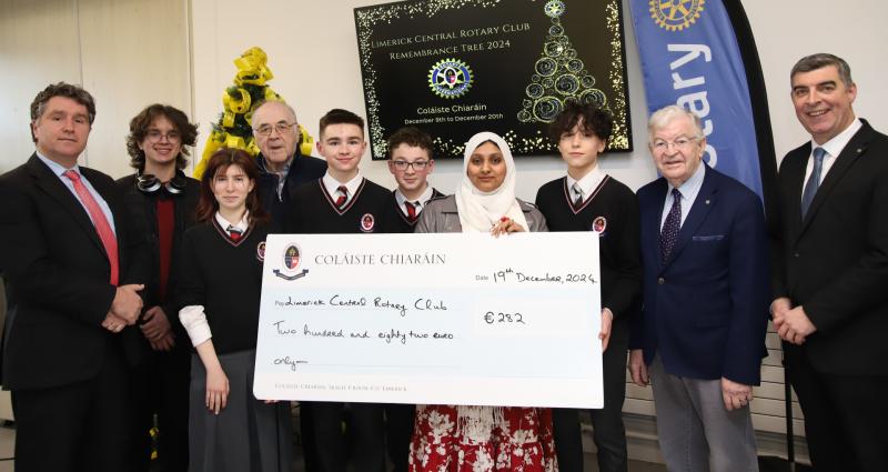 Coláiste Chiaráin and Limerick Central Rotary Club unite for ...