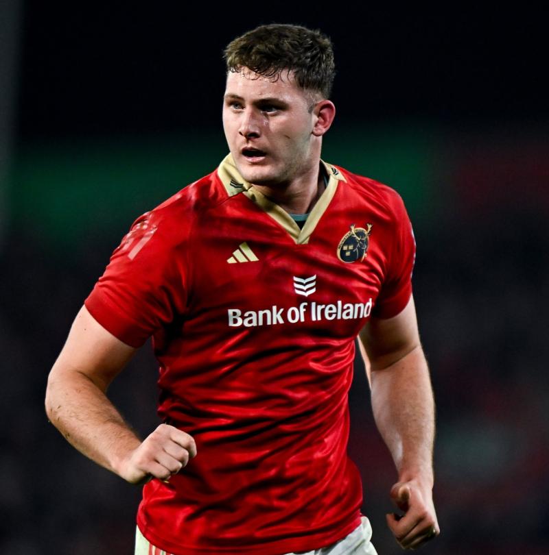 Limerick second-row signs first senior contract with Munster Rugby ...