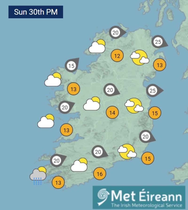 LIVE: Met Eireann weather forecast for the week predicts 'plenty of ...