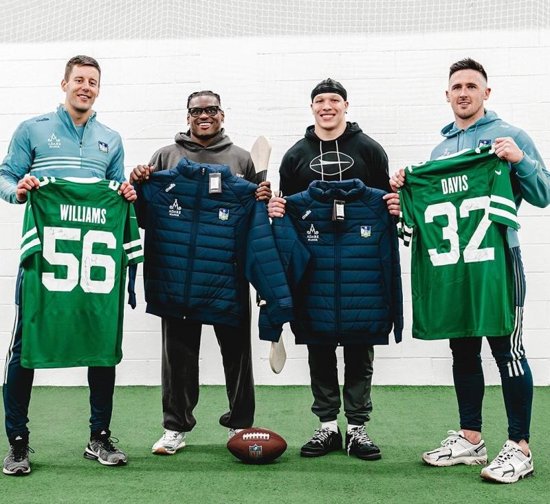 Limerick hurling heroes meet NFL stars from New York Jets - Limerick Live