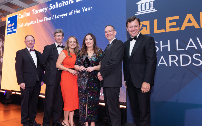 Callan Tansey Solicitors scoops three major honours at the prestigious ...