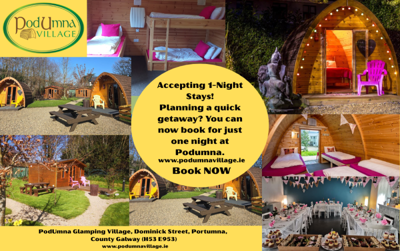 Discover Portumna’s Podumna Village – Affordable one-night glamping now ...