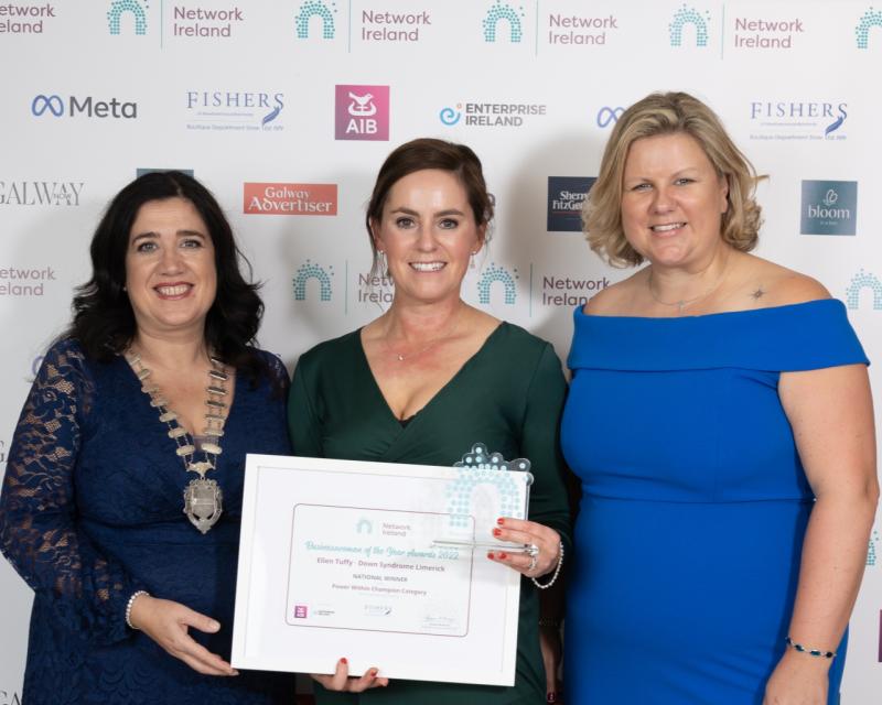 Prestigious award for Limerick businesswoman at Network Ireland ...