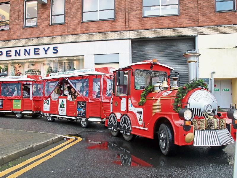 Toots the Train building up head of steam in Limerick this Christmas ...