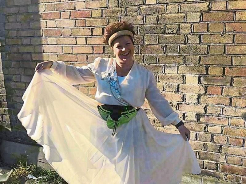 Limerick's 'quirky' Mairead stops traffic- wearing vintage wedding ...