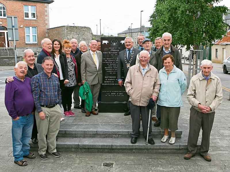 Pigtown legacy immortalised with memorial - Limerick Live