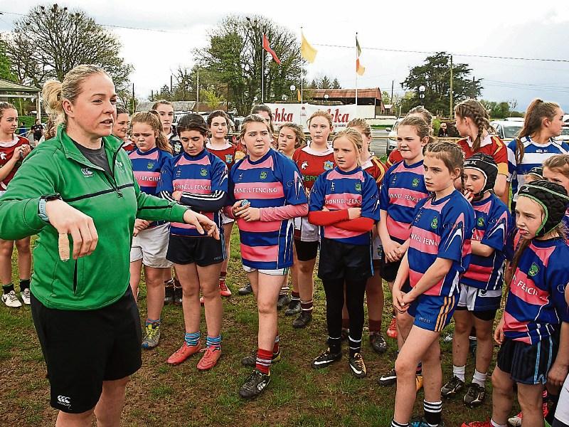 Niamh Briggs and Fiona Steed put the next generation through their ...