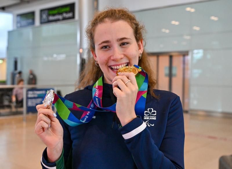 Limerick world champion para-swimmer and Munster Rugby star short ...