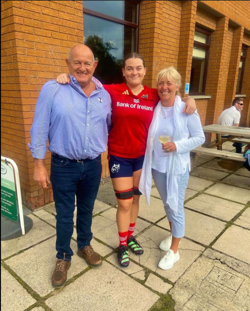 Limerick's Peter Clohessy congratulates daughter on winning first cap ...