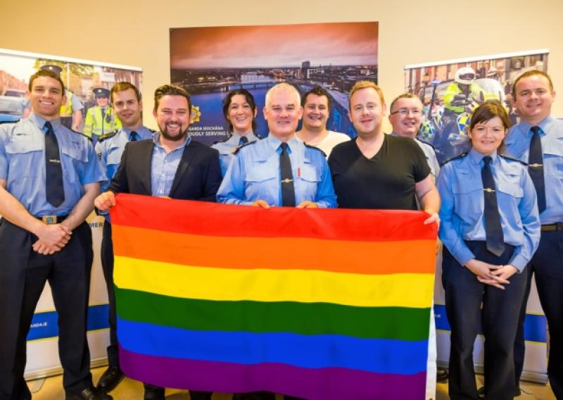 Limerick garda station flying the flag for equality - Limerick Live