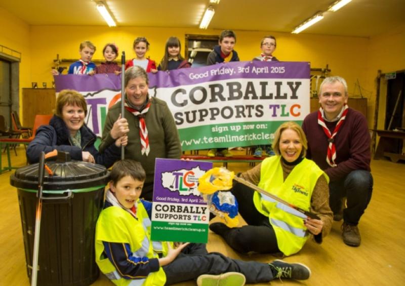 Corbally shows its backing for the Team Limerick Clean-up - Limerick Live