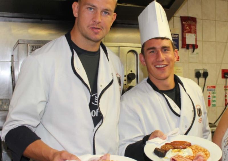 Munster players cook up a storm in Bruff - Limerick Live
