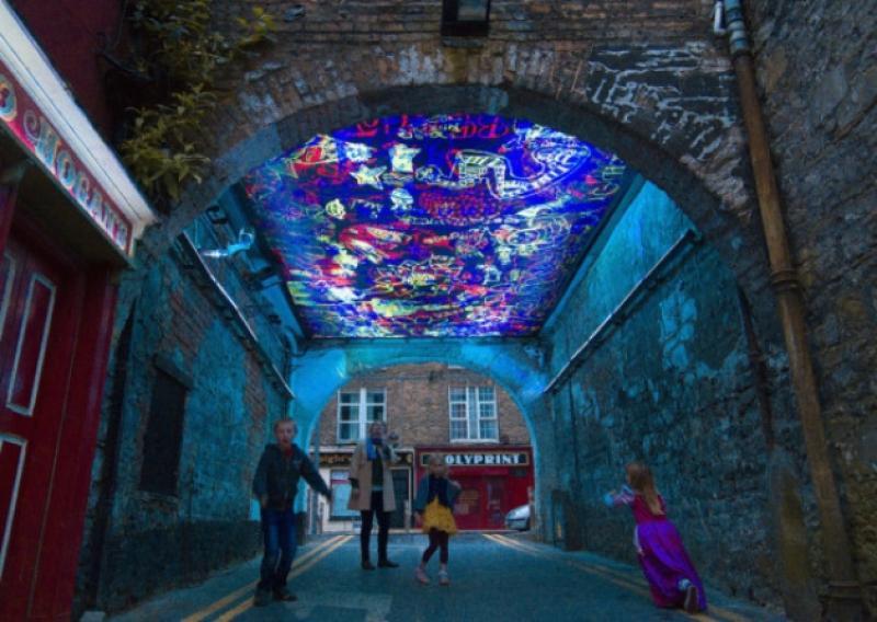 Particles or Waves illuminate Limerick’s historic laneways - Limerick Live