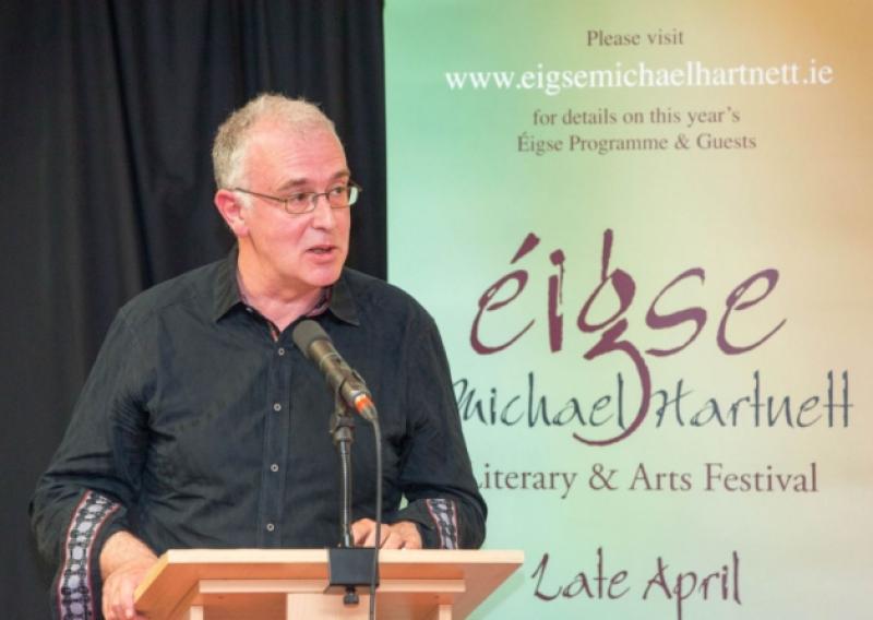 Joseph O’Connor hails Michael Hartnett at festival opening - Limerick Live