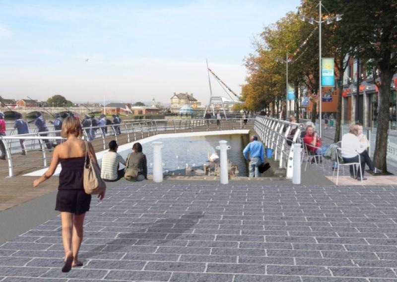 Two months’ work left on Limerick’s €4m quay - Limerick Live