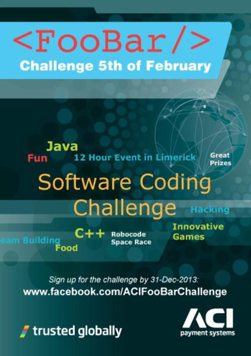 ACI set to host challenge for programmers - Limerick Live