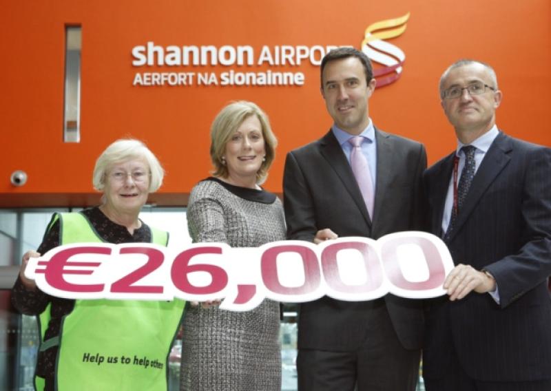 Shannon staff in €26k donation to Samaritans - Limerick Live