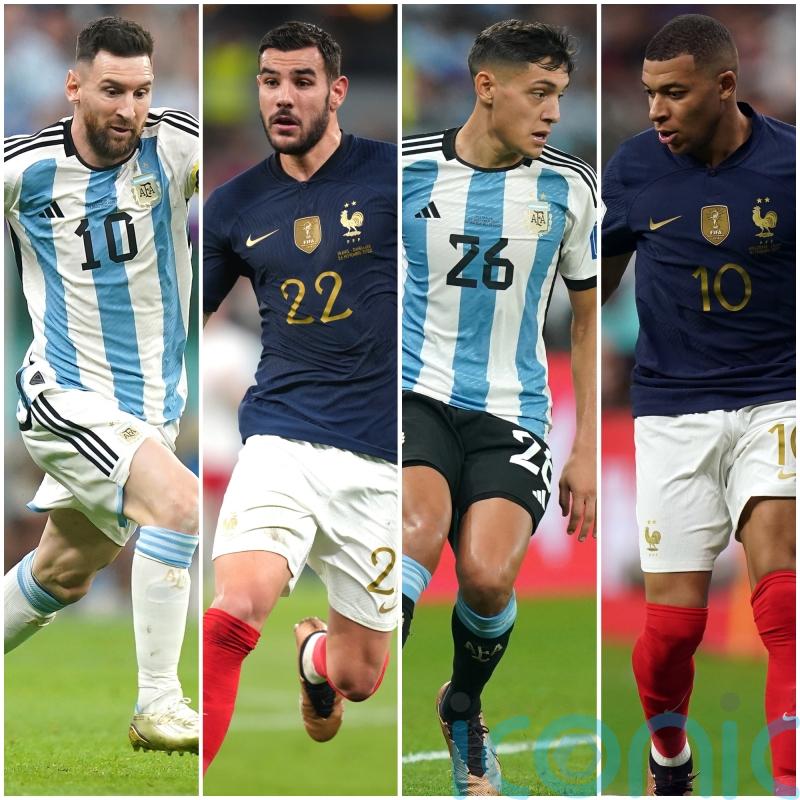 Messi v Hernandez and Mbappe v Molina – The key World Cup final battles ...