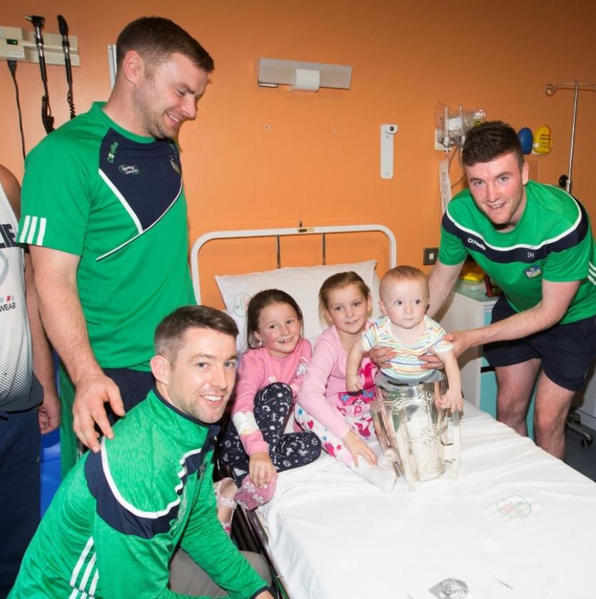 SLIDESHOW: 'Wonderful' Limerick hurlers inspire patients and staff on ...