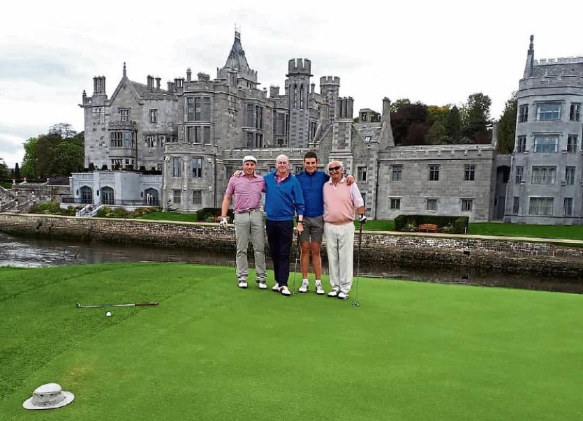 Fore! Winning Limerick team swap hurleys for drivers on Adare Manor ...