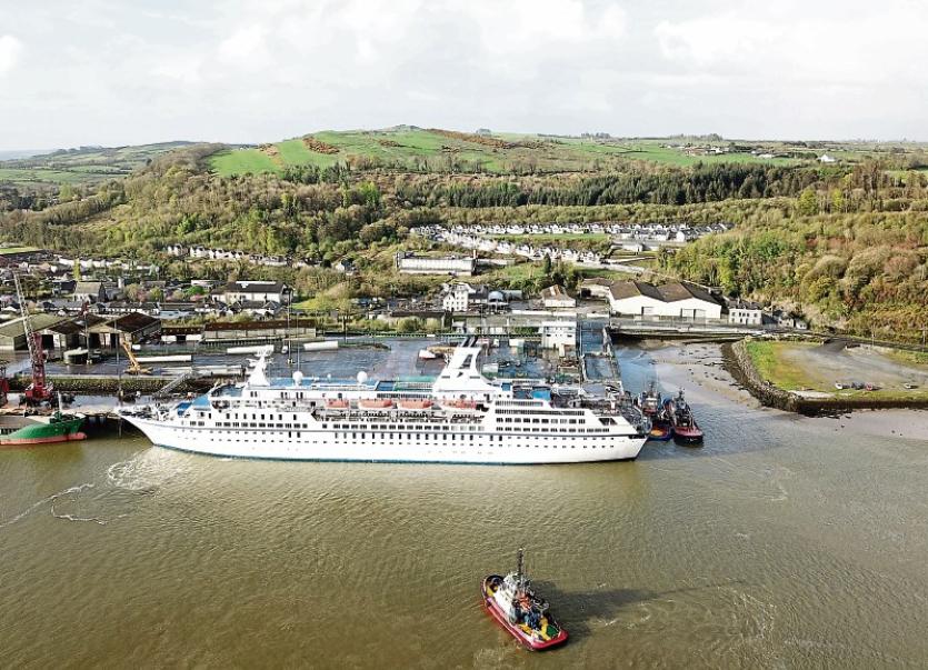 WATCH: Boost for Limerick as cruise ship MV Astor docks at Foynes Port ...