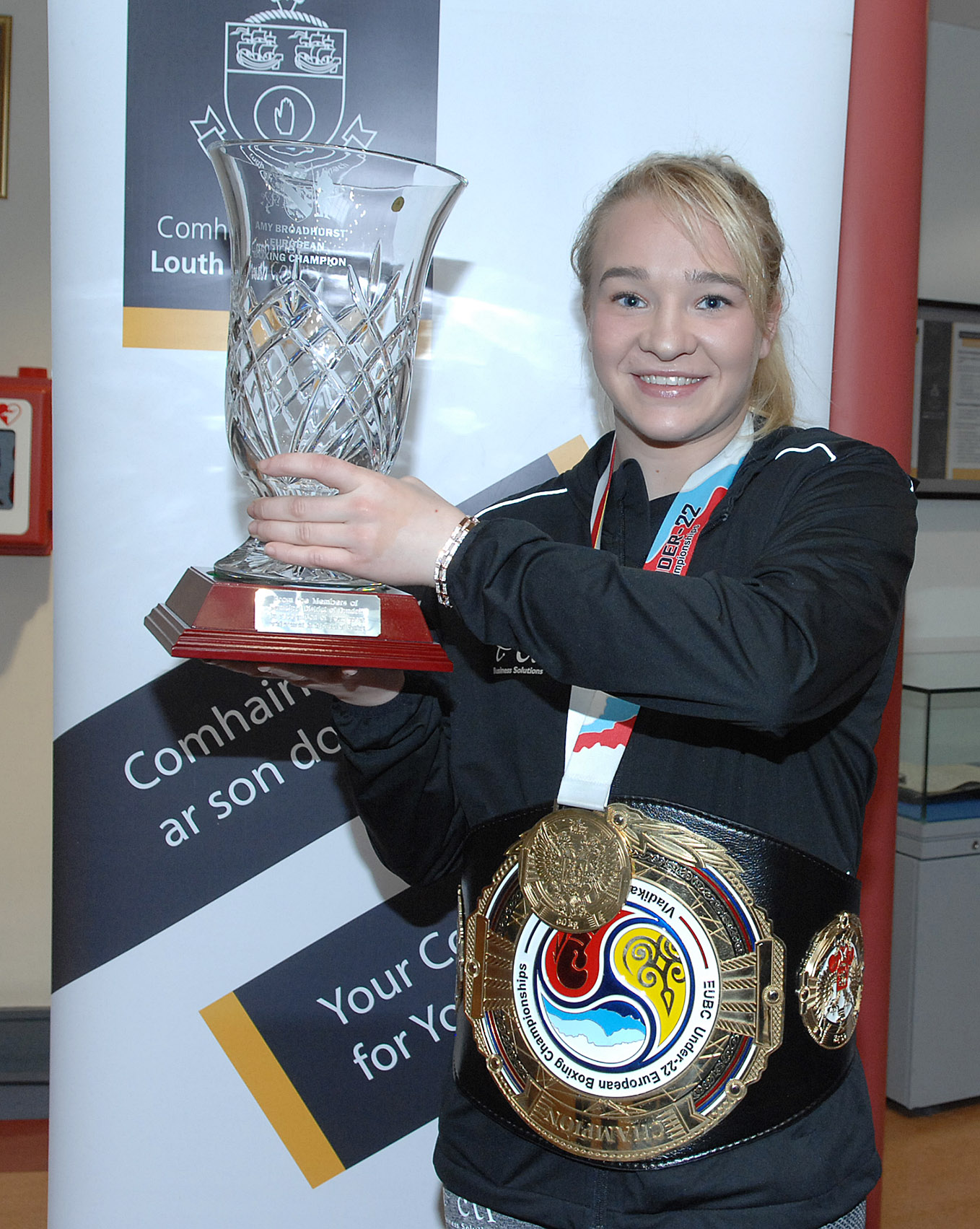 Civic reception for Dundalk boxing hero Amy Broadhurst - Louth Live