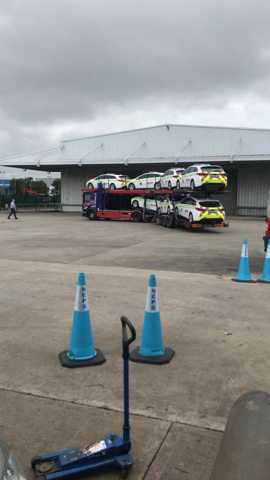 Picture of new customs cars heading to Dundalk causes concern - Louth Live