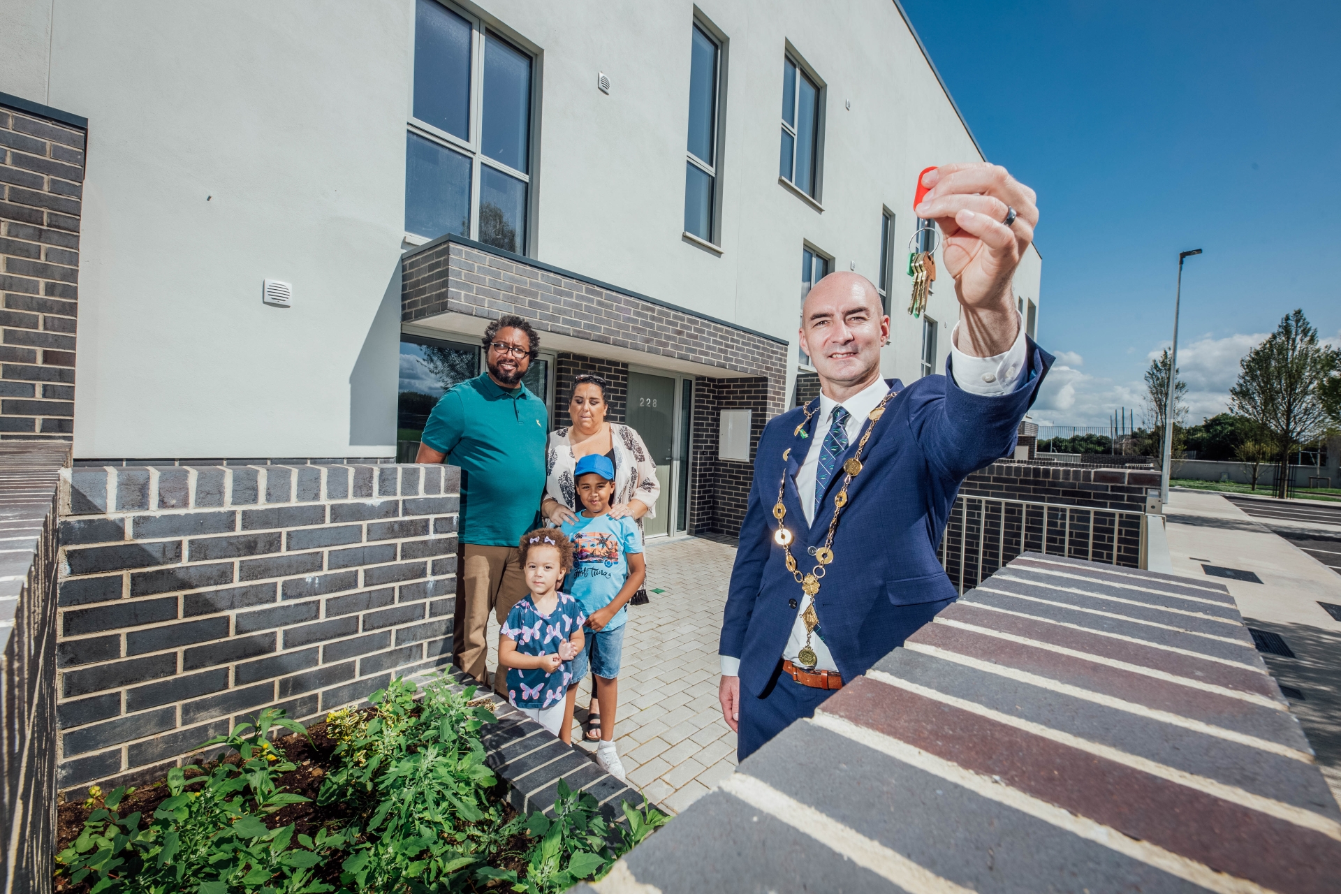 First tenants of new Limerick housing scheme get their keys - Limerick Live