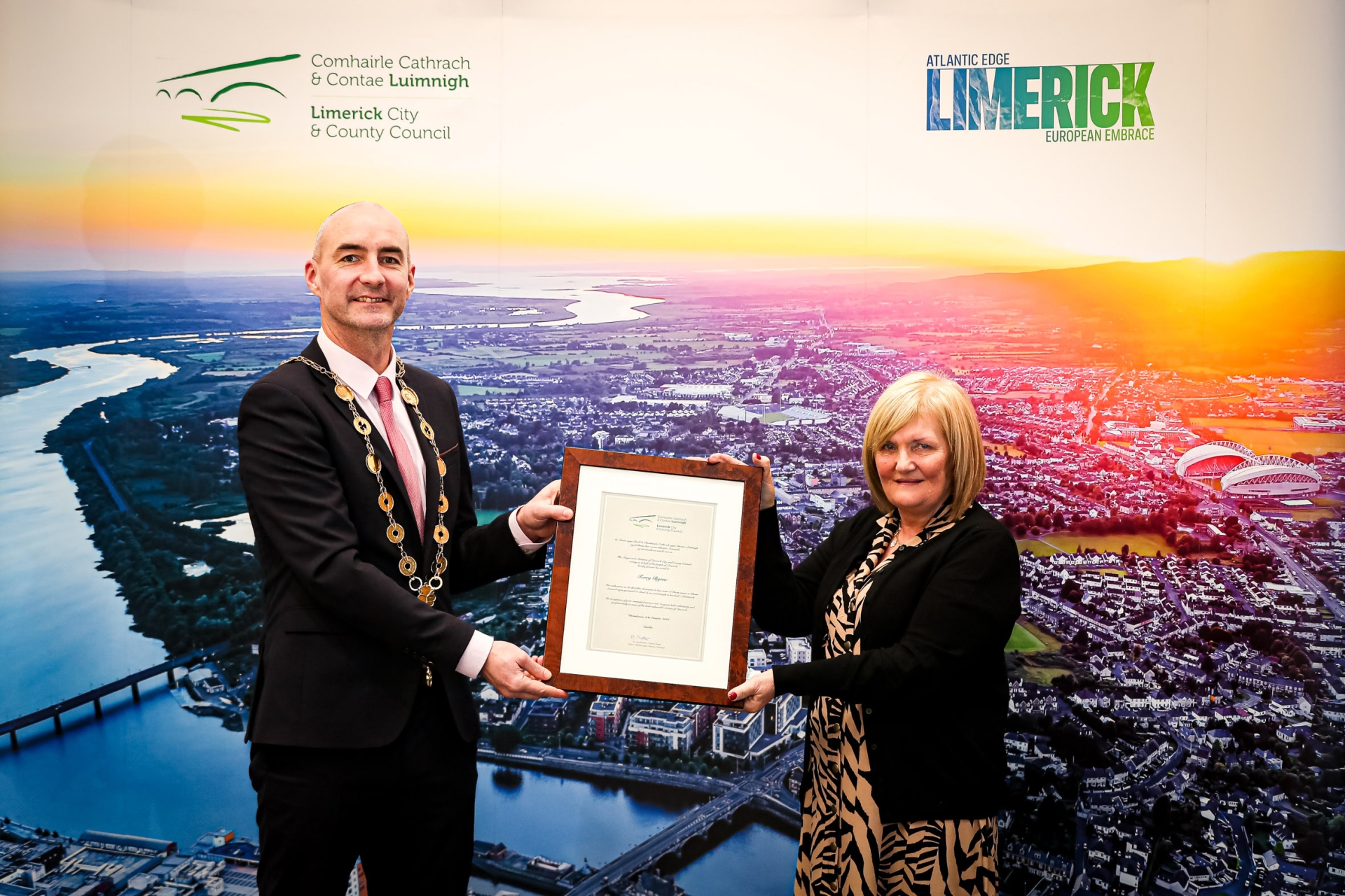 Three 'outstanding' Limerick individuals receive mayoral reception - Limerick Live