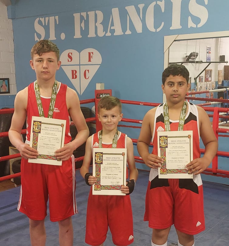 Limerick's St Francis Boxing make winning return post Covid - Limerick Live