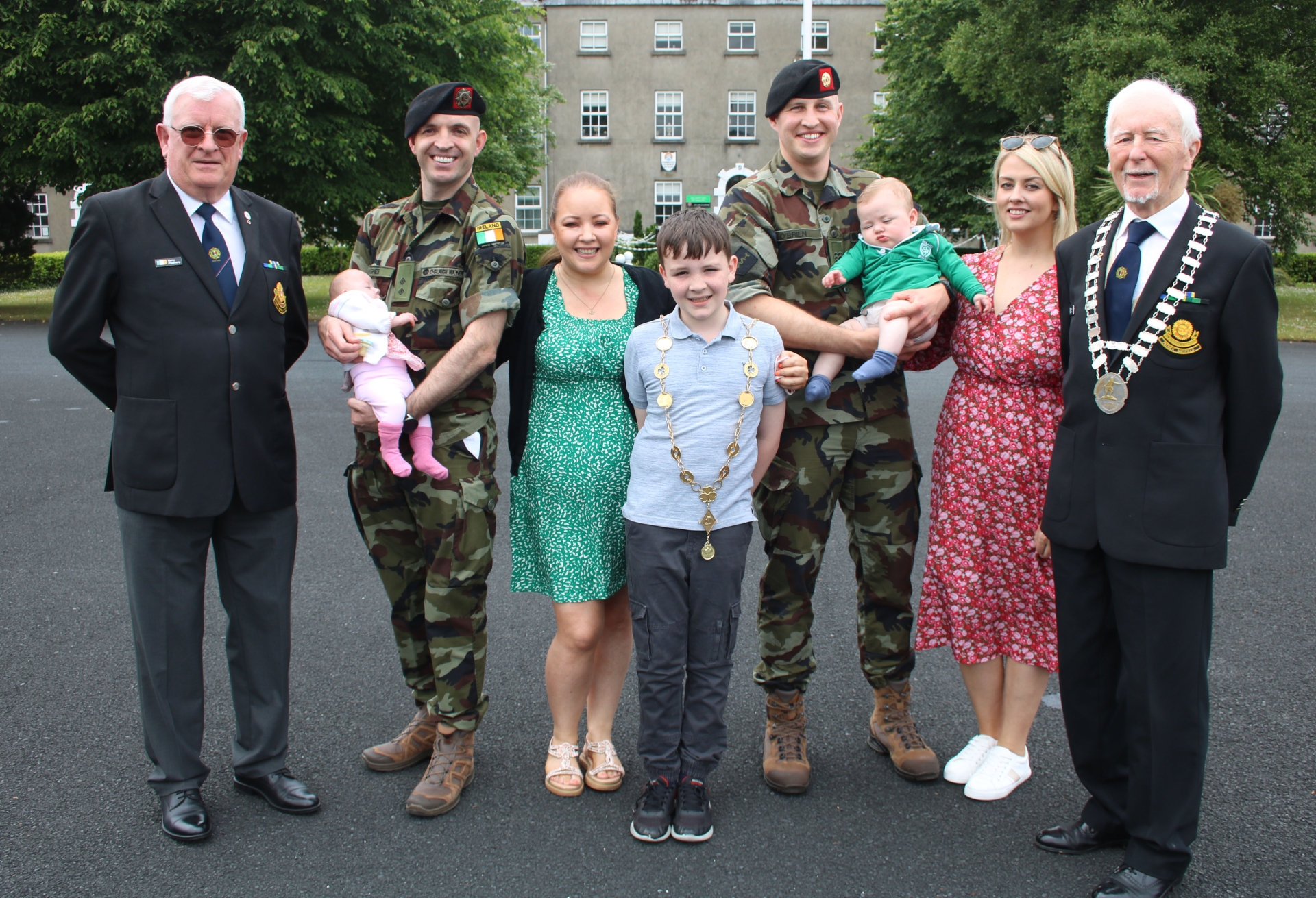 Limerick soldiers deliver €40,000 to maternity hospitals following ...