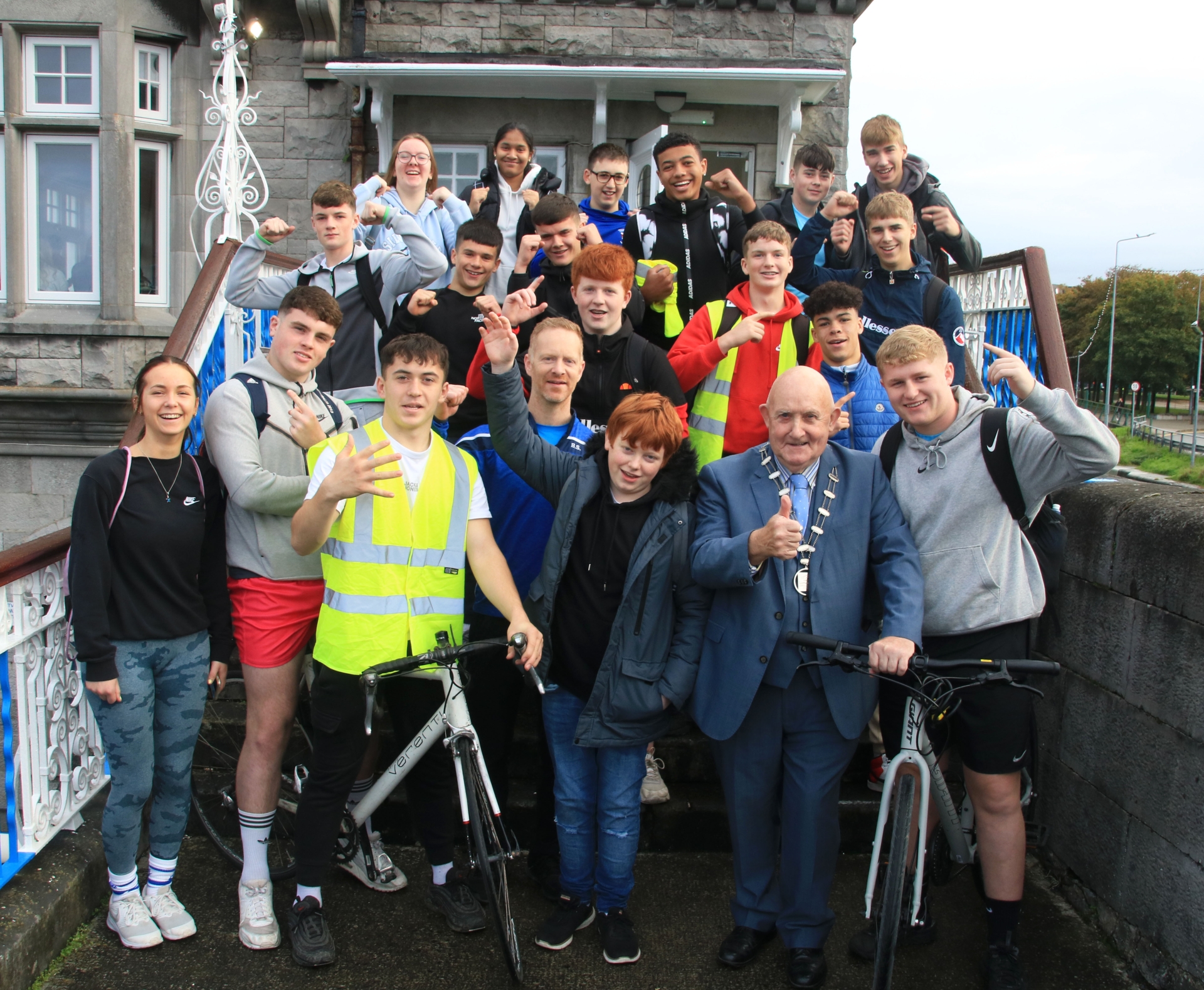 In Pictures: Limerick school launches Green Travel Week at Shannon ...