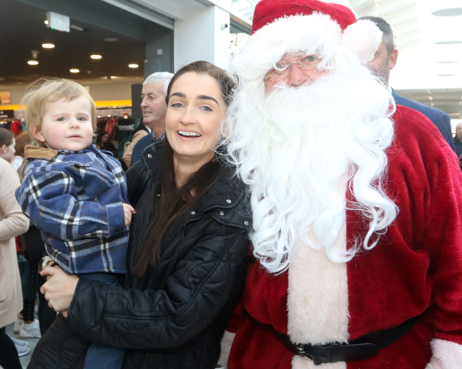 In Pictures: Santa arrives at the Crescent Shopping Centre in style ...