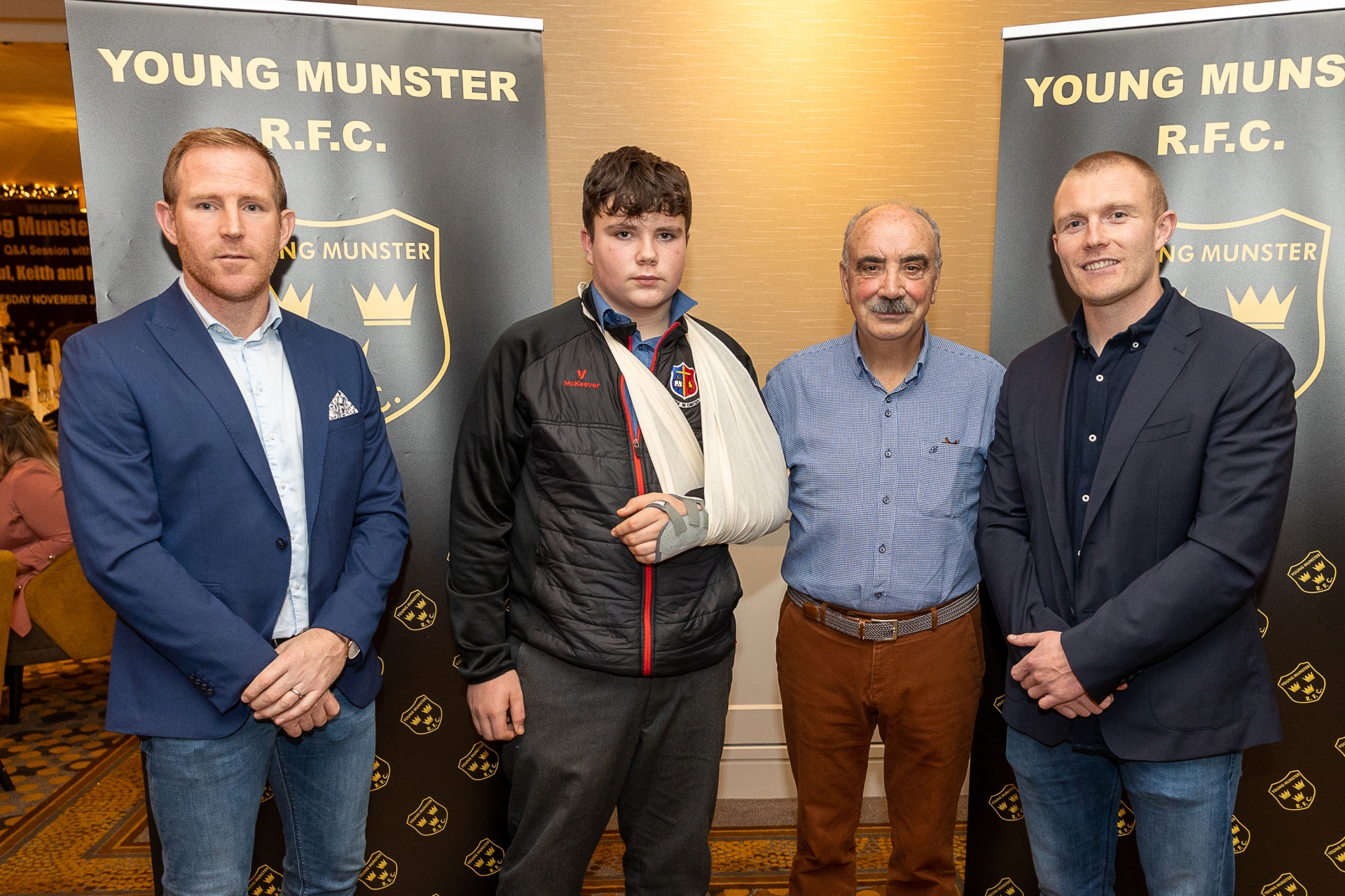 In Pictures: Rugby stars turn out to help raise funds for Young Munster ...