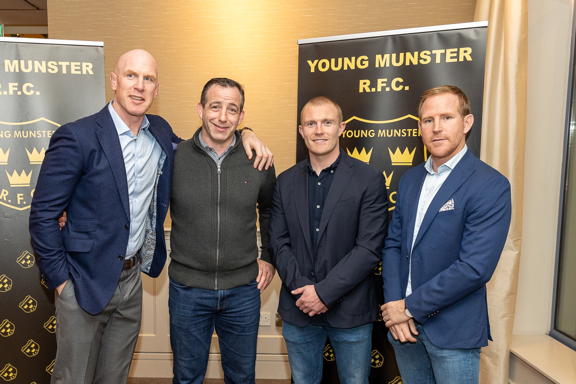 In Pictures: Rugby stars turn out to help raise funds for Young Munster ...