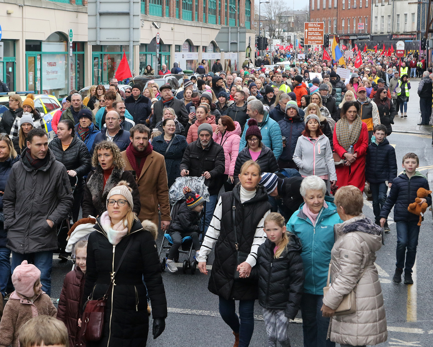 In Pictures: Largest-ever health protest takes place in Limerick city ...
