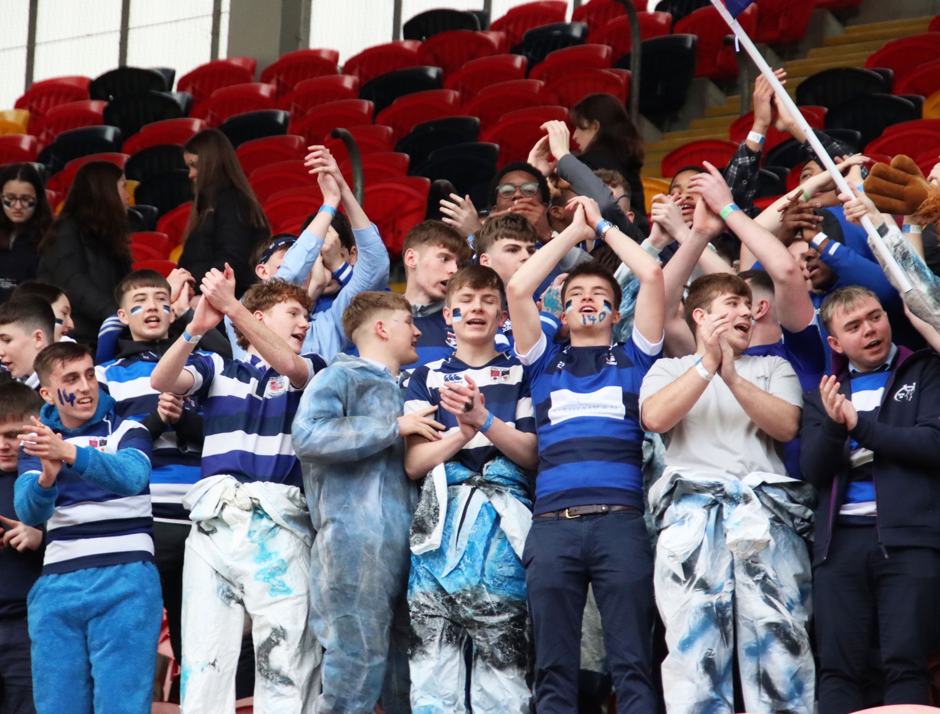 In Pictures: Limerick's Crescent College Comprehensive fans out in ...