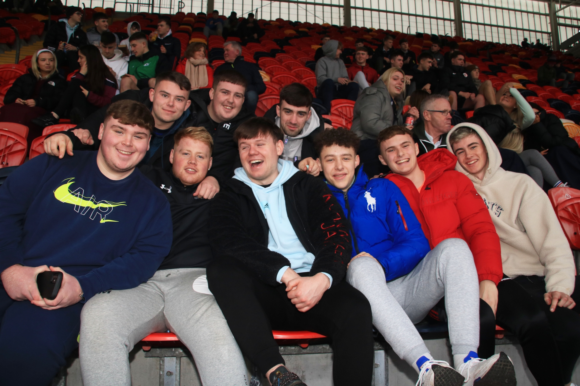 In Pictures: Limerick's Crescent College Comprehensive fans out in ...