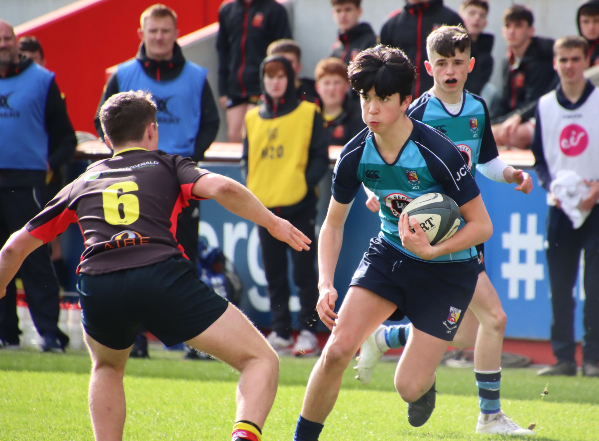 In Pictures: Árdscoil Ris and Castletroy College fans at Munster ...